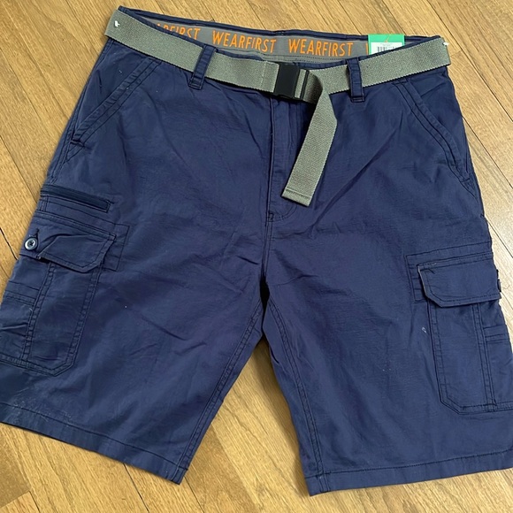 wearfirst | Shorts | Mens Cargo Shorts Size 38 Nwt Wearfirst Cargo ...